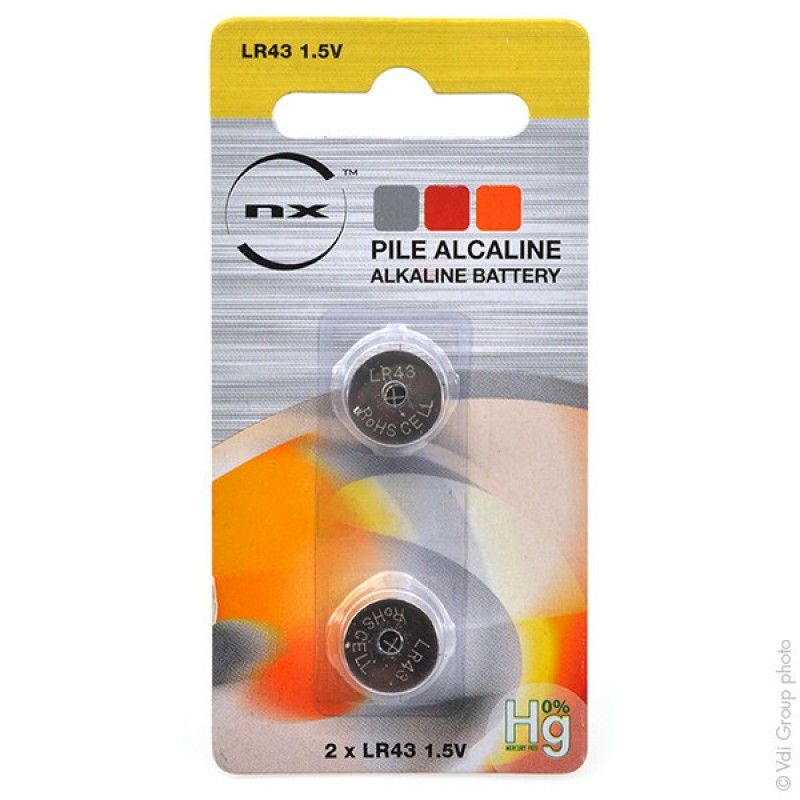Pile NX LR41 – x1 en vrac - led-da.com