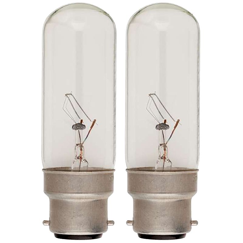 Ampoule tube incandescente 28×65 40W B22 -x2 - led-da.com