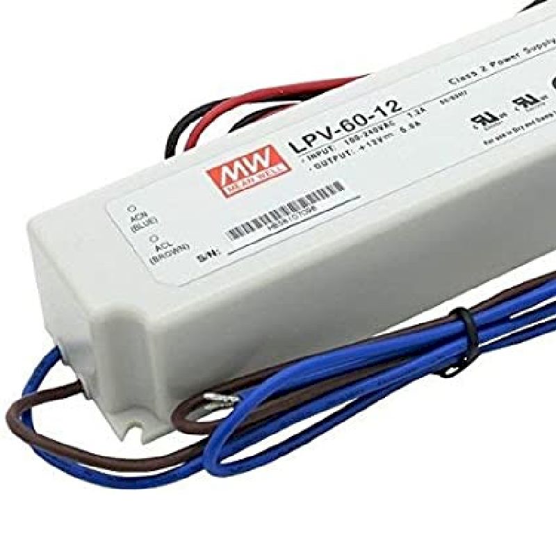 Driver LED 12V DC 60W IP67 - led-da.com