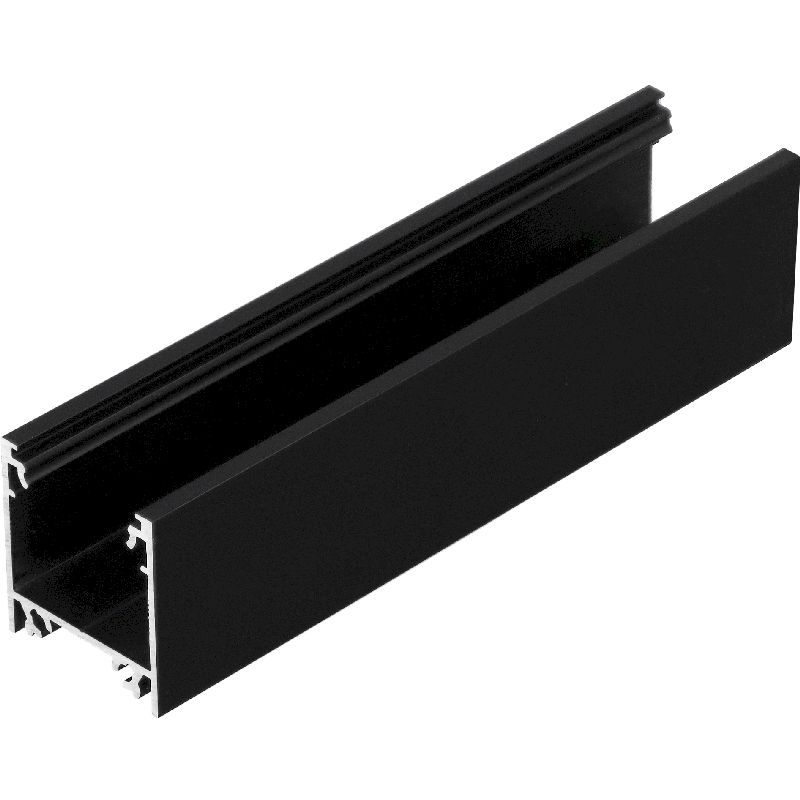 Profilé LED LINEA20 3m alu anodisé NOIR (EF/TY) - led-da.com